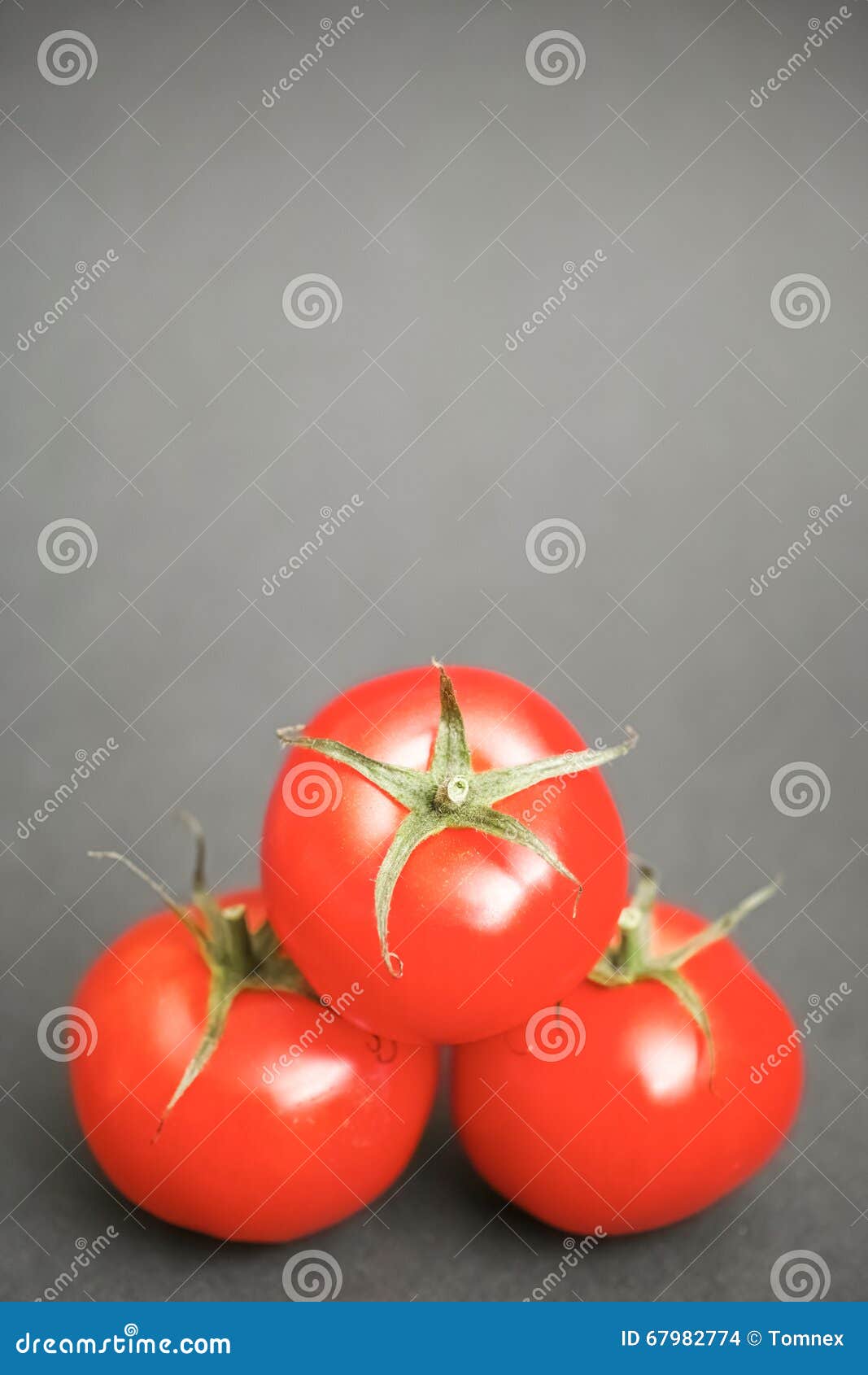 Three tomatoes stock photo. Image of copy, vegetables - 67982774
