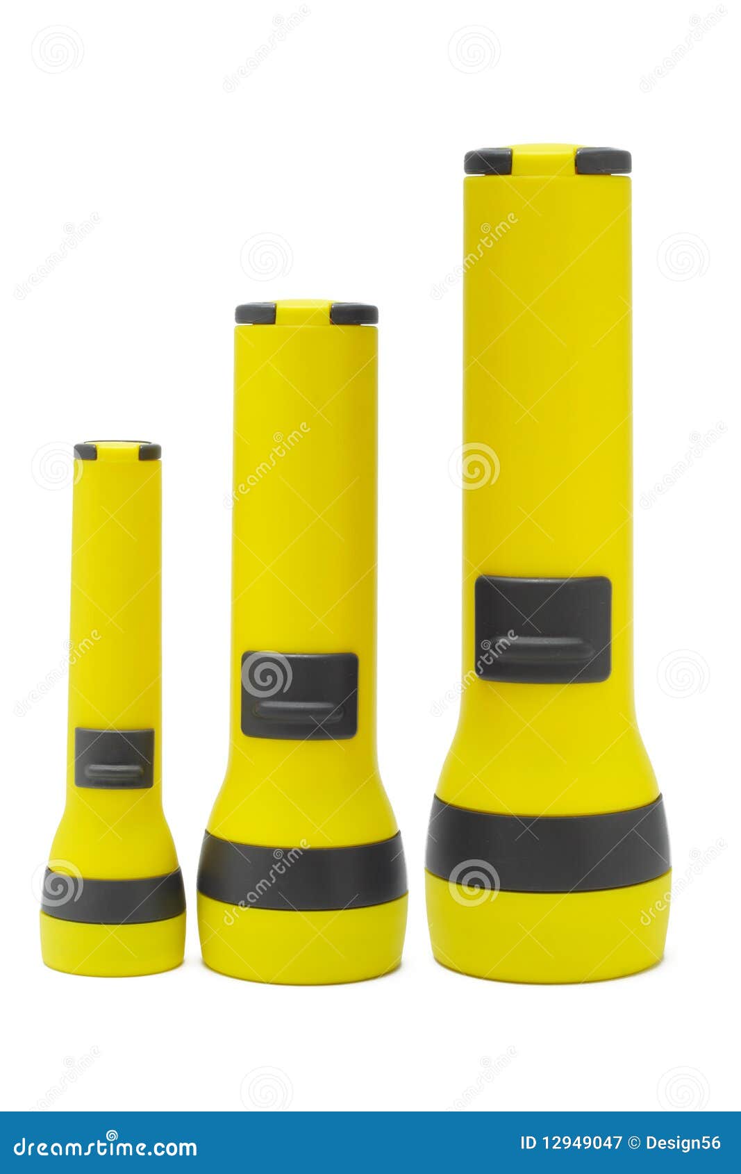 Three torch lights stock image. Image of switch, electricity - 12949047