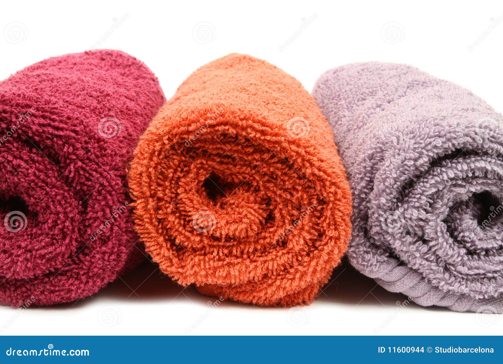 Three Towels stock photo. Image of towels, cotton, fabric - 11600944