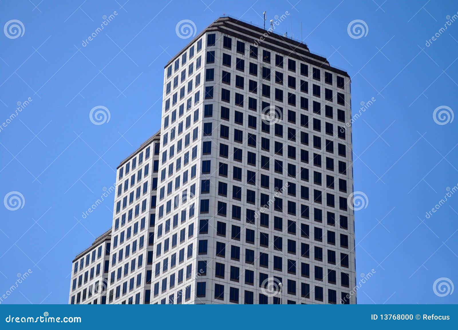 Three Towers stock photo. Image of building, office, outdoors - 13768000