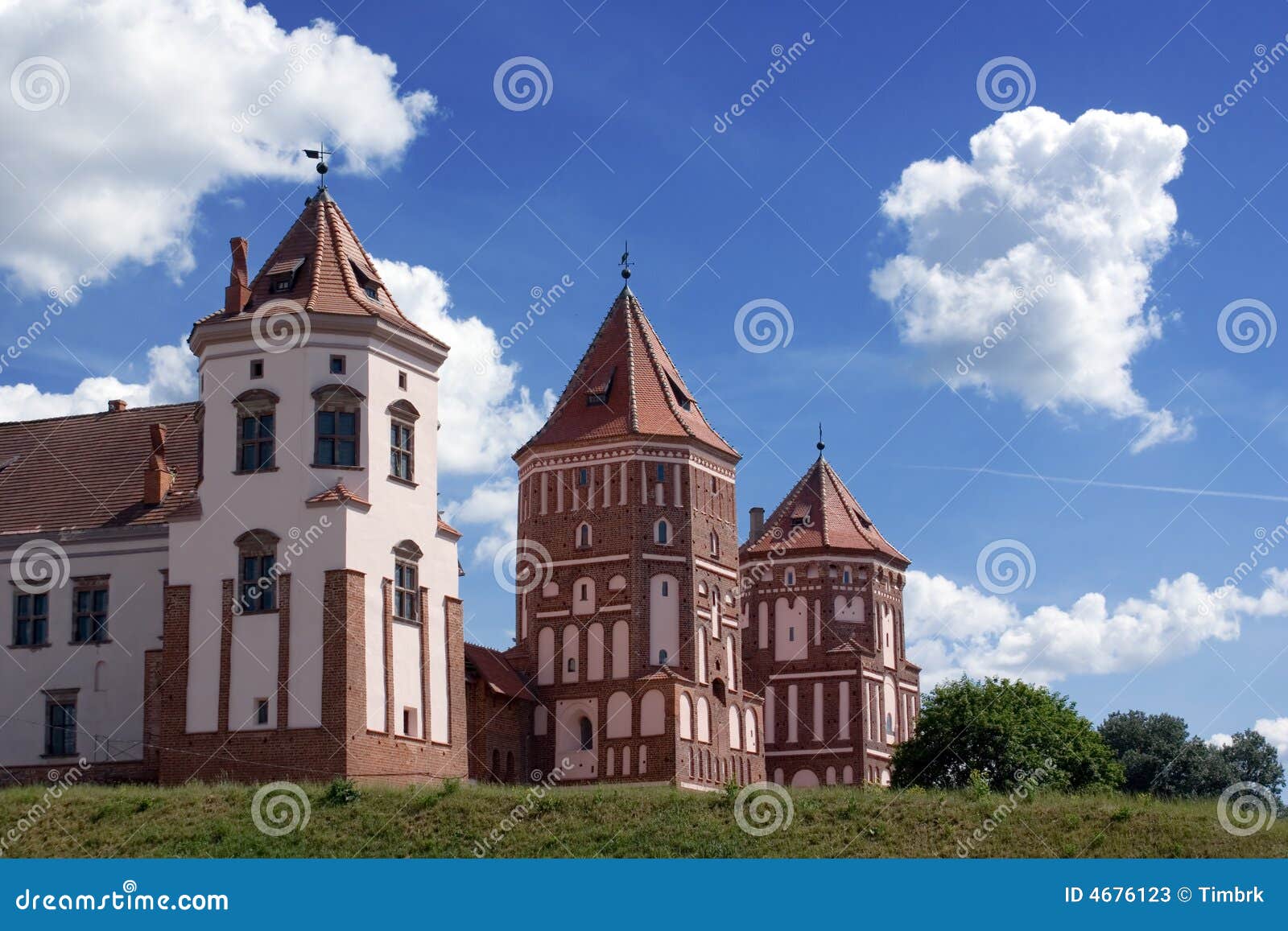 Three towers stock image. Image of fort, heavy, culture - 4676123