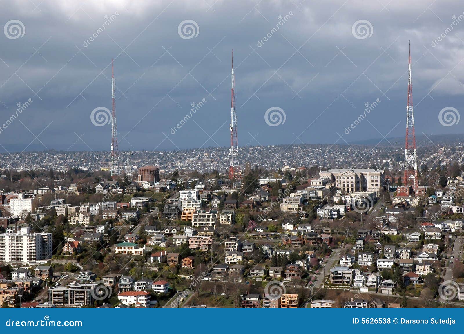 The Three Towers stock photo. Image of 500ft, anne, atop - 5626538