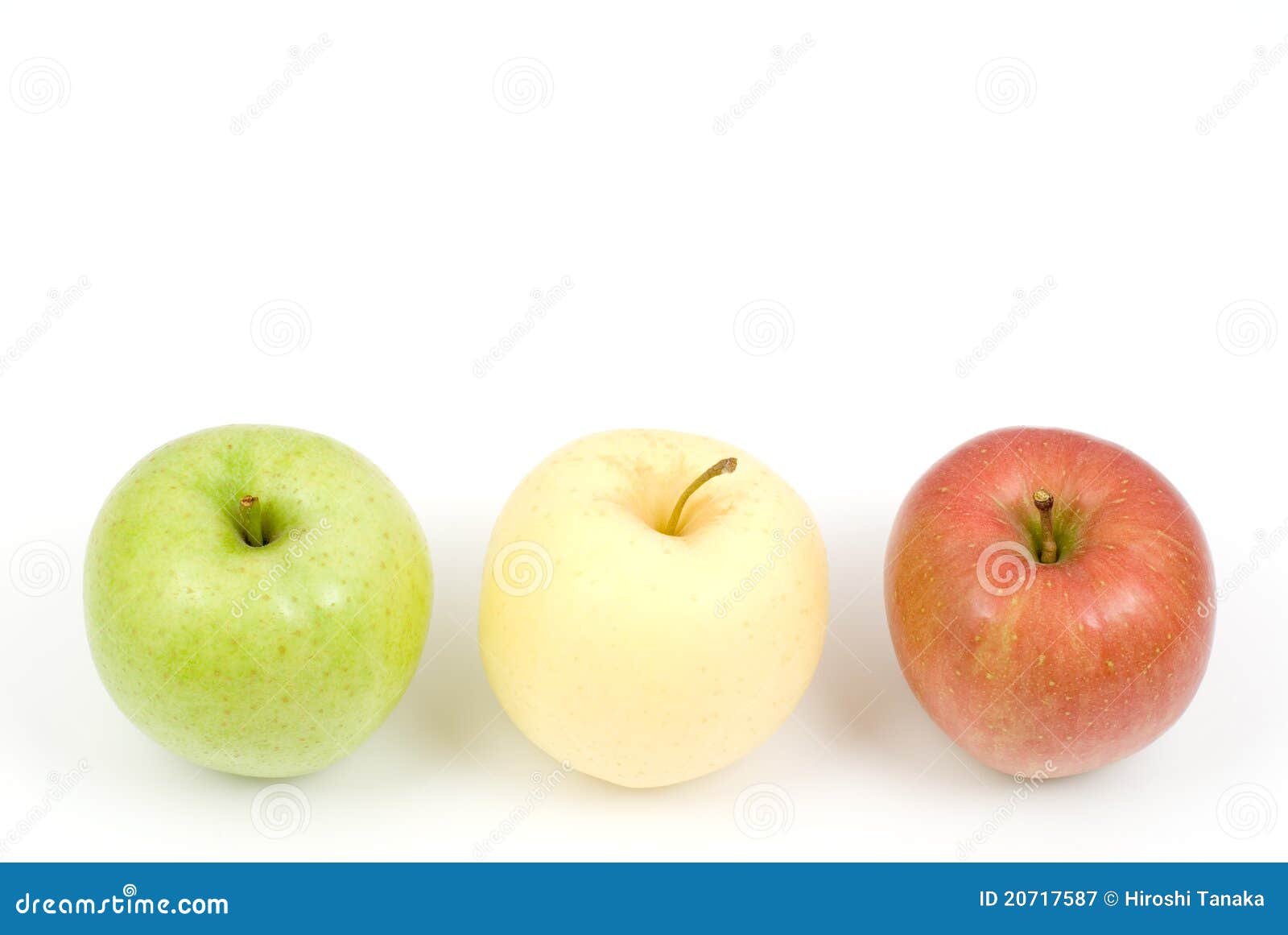 Three types apple stock image. Image of vivid, fruity - 20717587