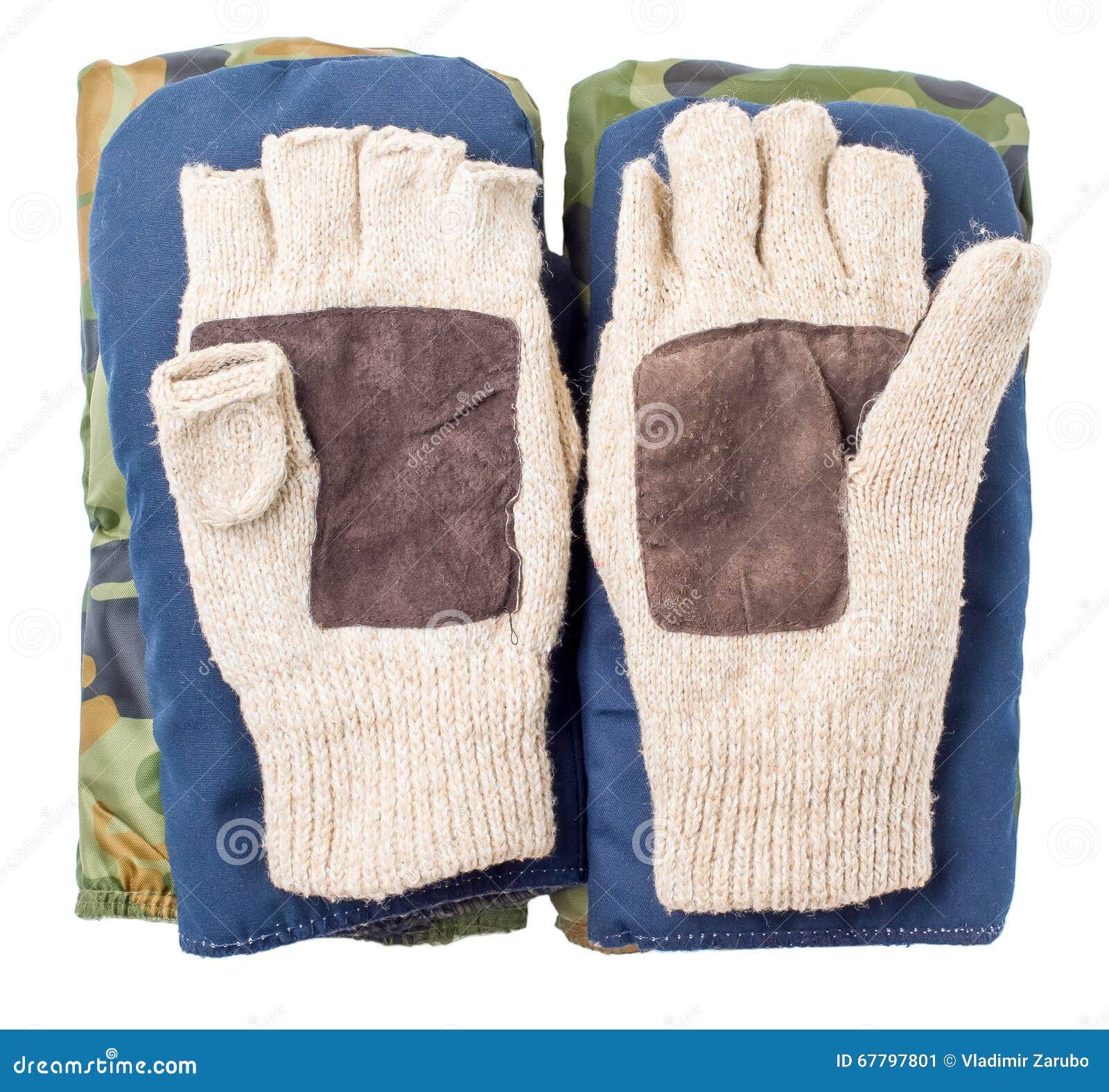Three Types of Mittens, Winter, Warm Stock Image - Image of wool ...
