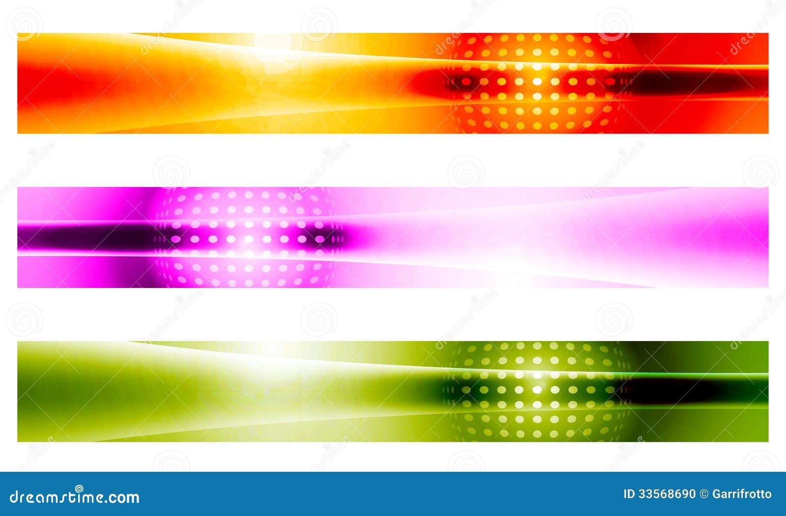 Three vector banner stock vector. Illustration of modern - 33568690