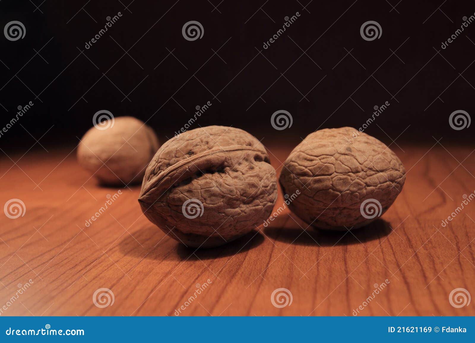 Three walnuts stock image. Image of vitamins, snacks - 21621169