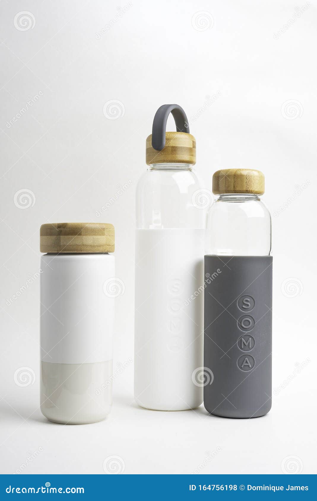 Three Water and Beverage Bottles Editorial Stock Photo - Image of carry ...