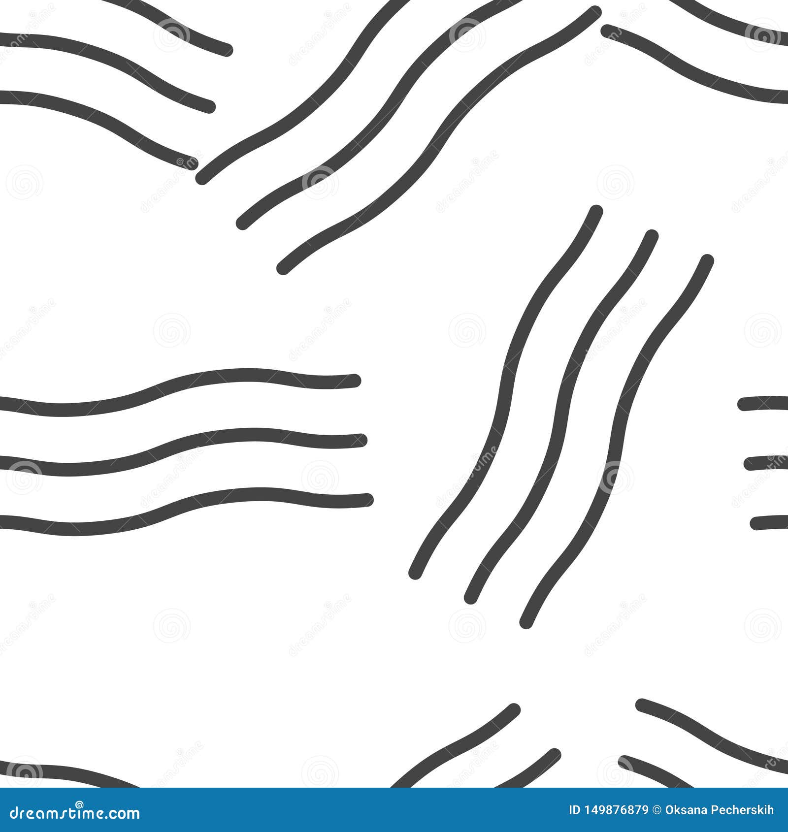 Three Waves Vector Icon. Symbol of Sea Water. the Symbol of a Sound ...