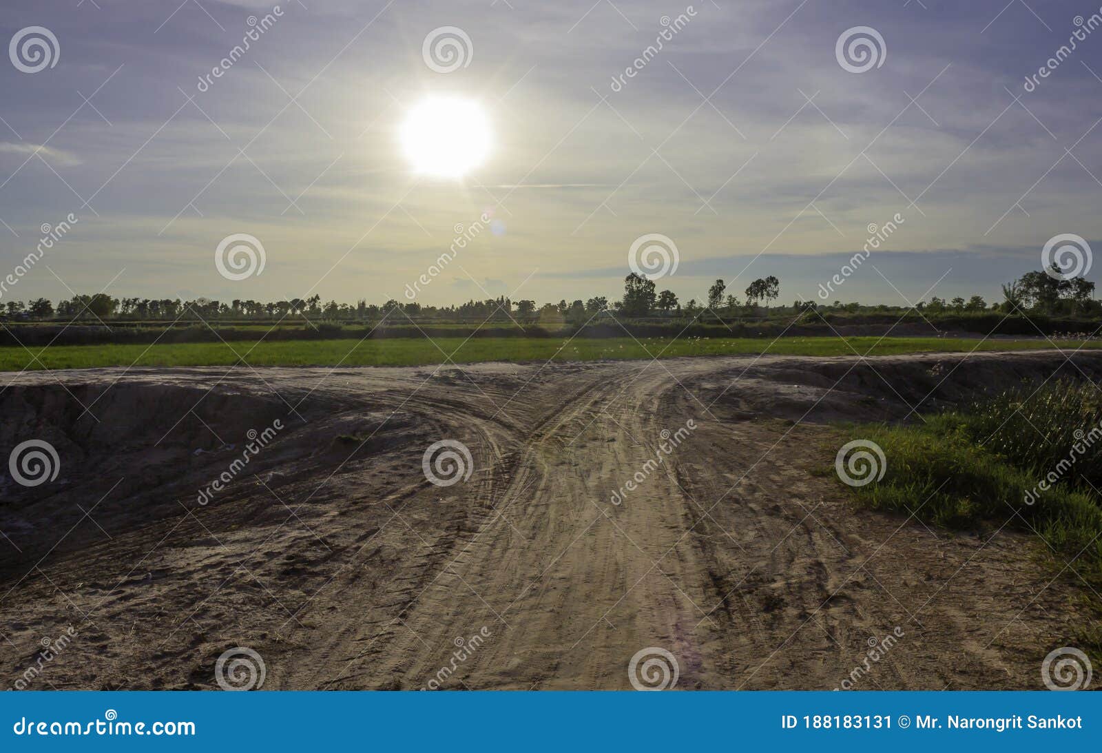 Three way intersection stock image. Image of classic - 188183131