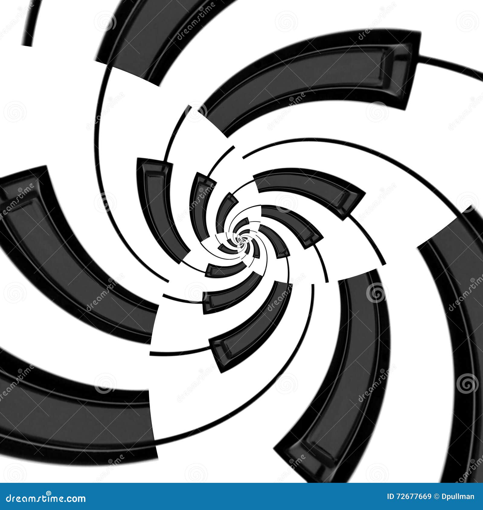 Three Way Keyboard Spiral stock illustration. Illustration of music ...