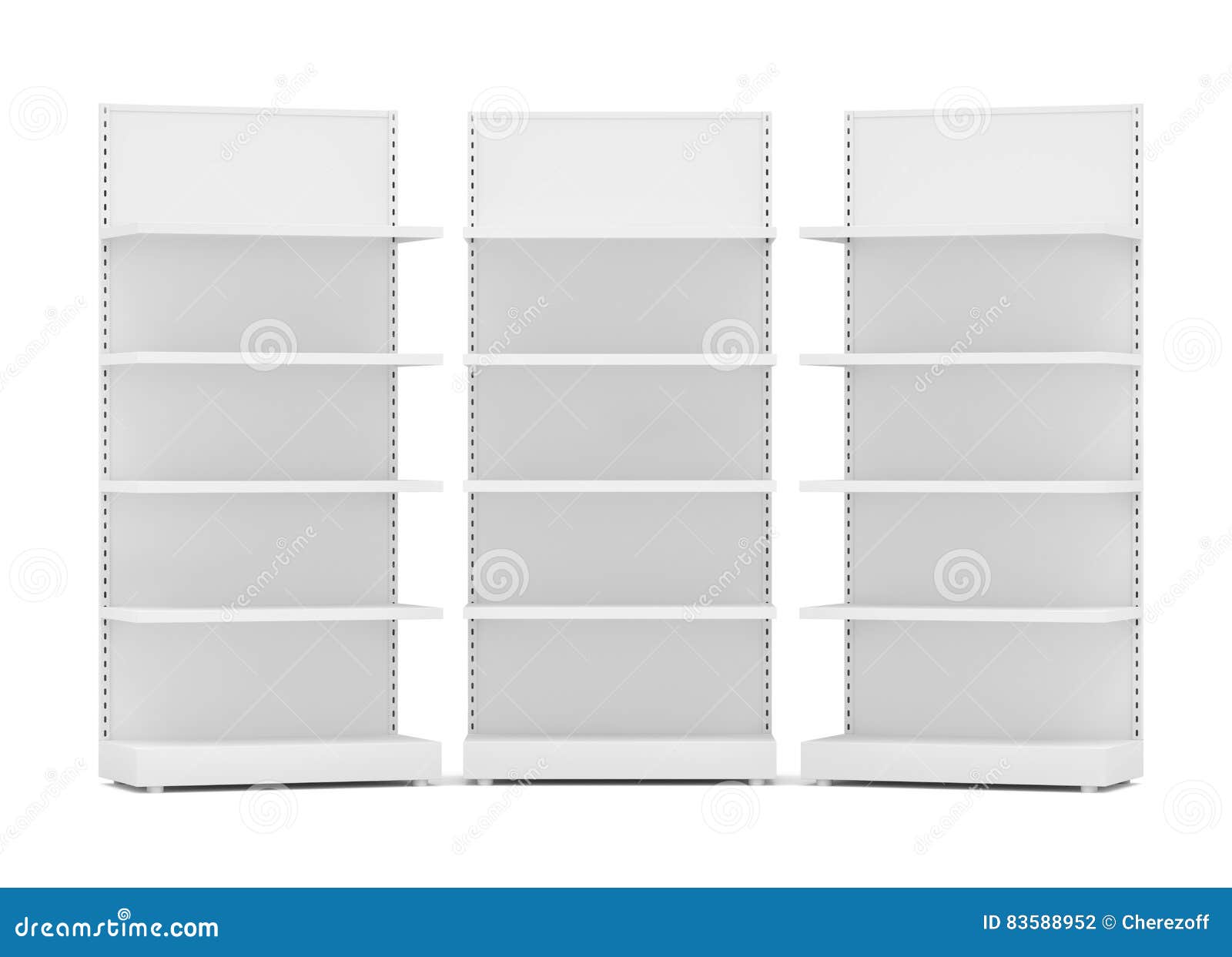 Empty Retail Display Rack For Seamless Mockups Versatile Display Unit ...