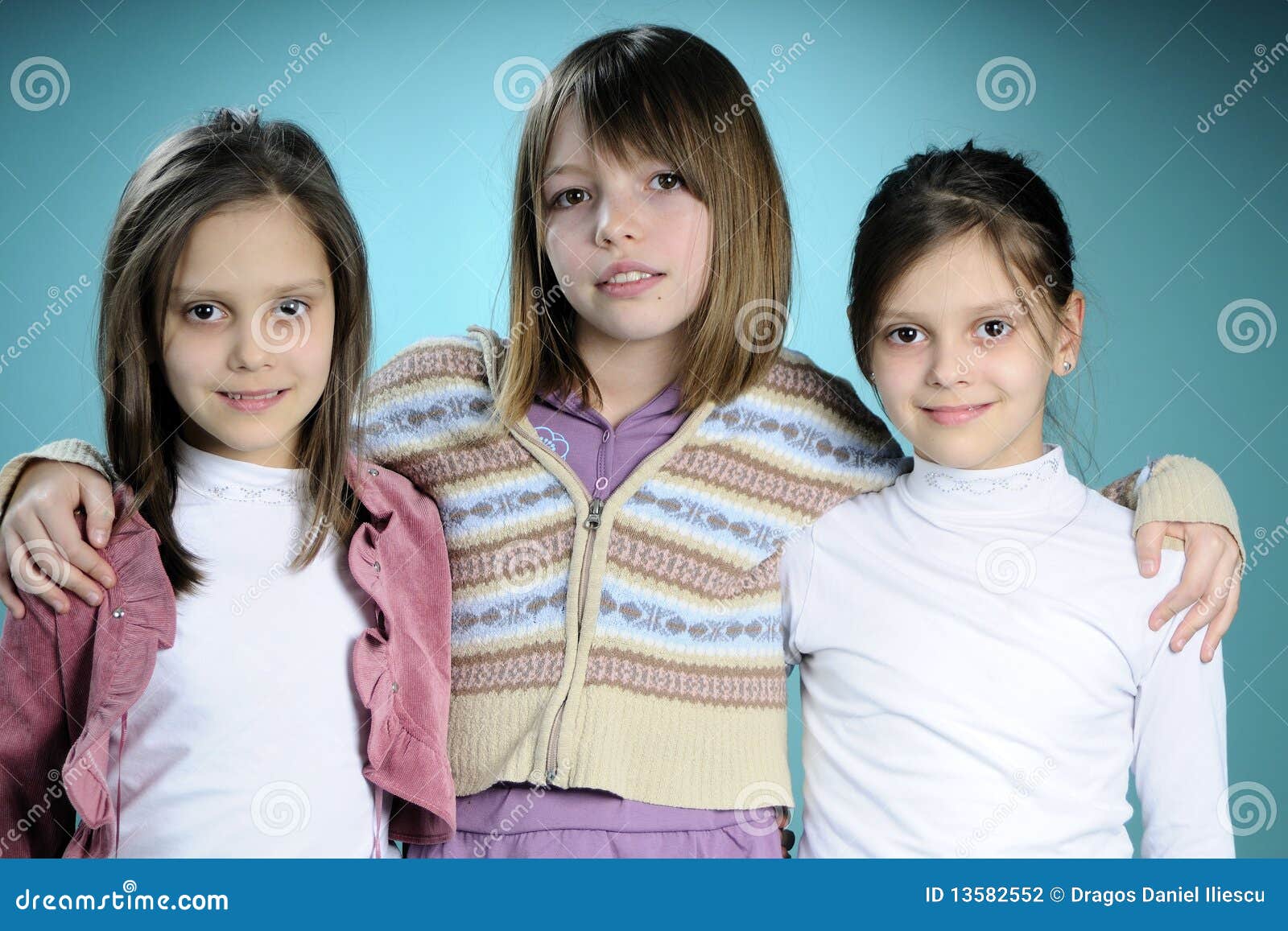 Three white friends stock photo. Image of kids, friends - 13582552