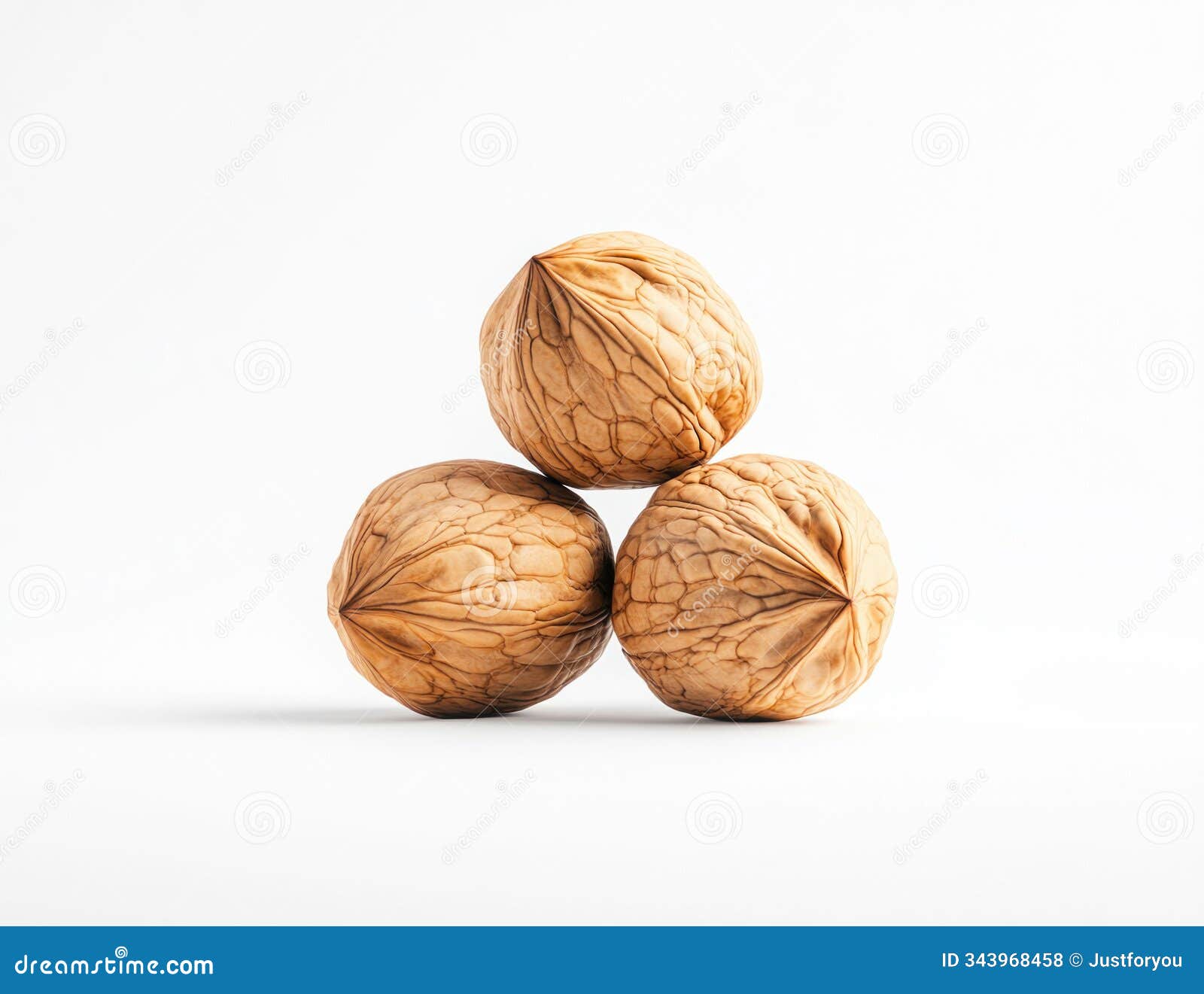 Whole Walnuts Form The Background. Royalty-Free Stock Image ...