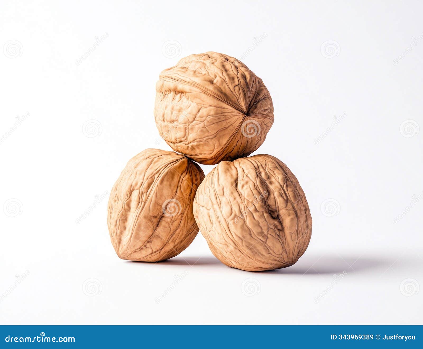 Whole Walnuts Form The Background. Royalty-Free Stock Image ...