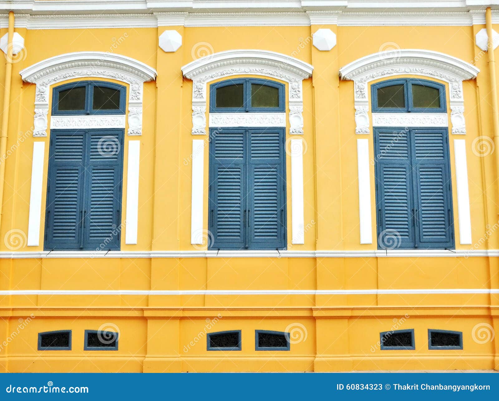 Three window stock image. Image of arch, framing, jamb - 60834323