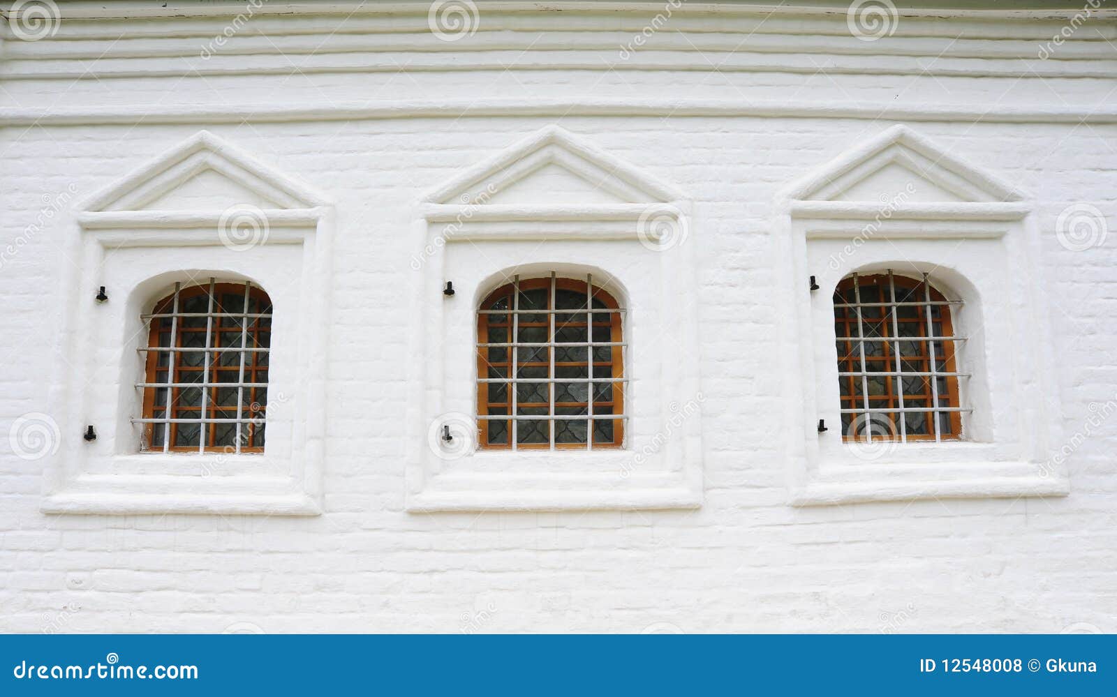 Three Windows stock photo. Image of architecture, style - 12548008