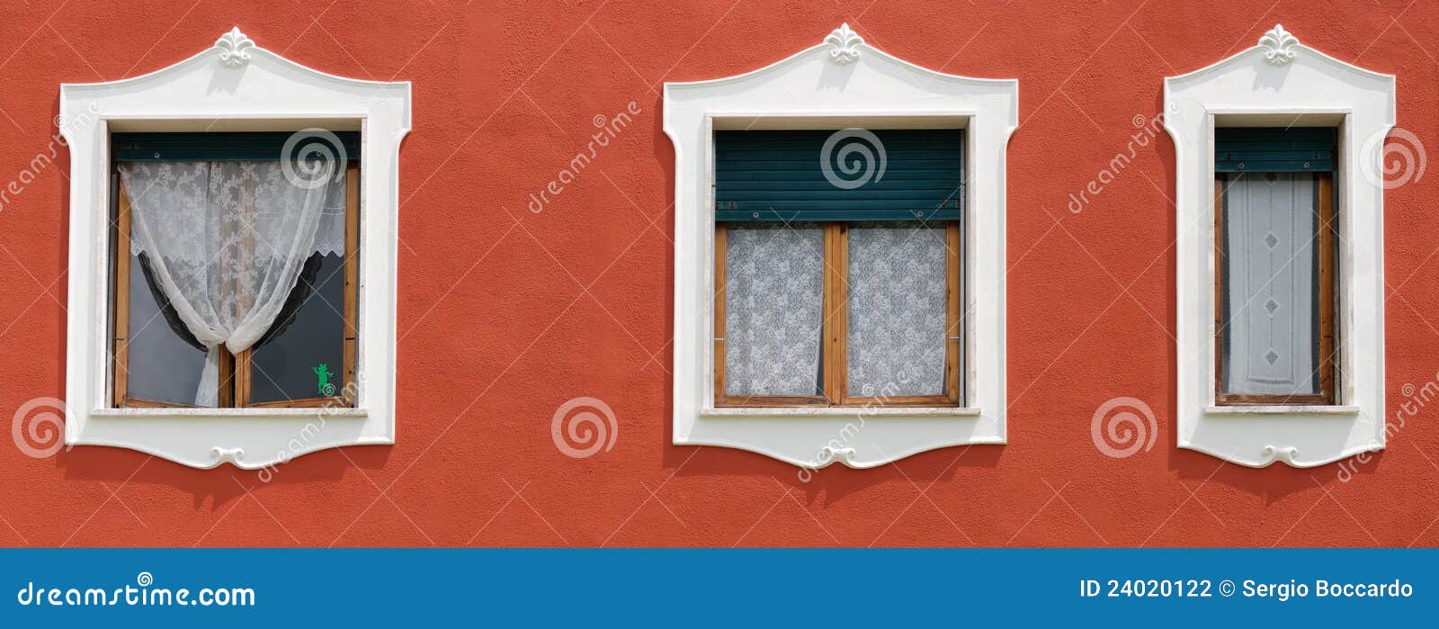Three windows stock photo. Image of panning, building - 24020122