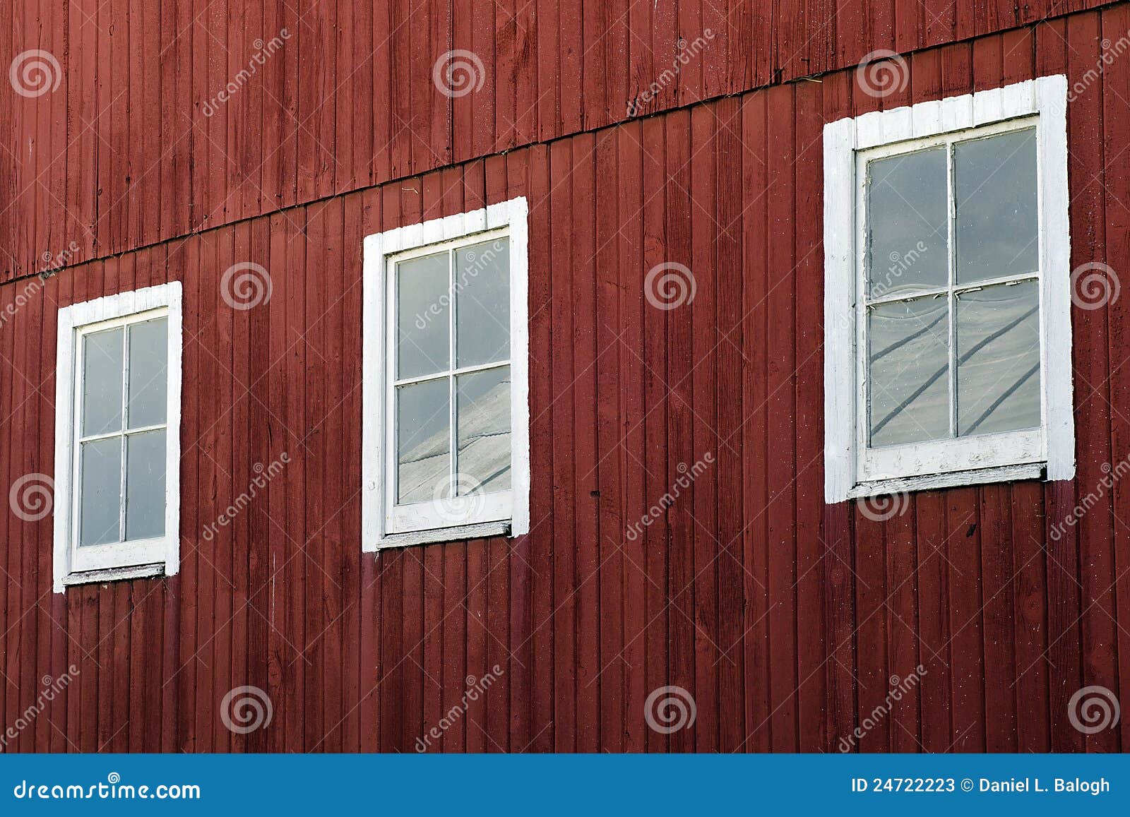 Three Windows stock image. Image of windows, wall, barn - 24722223