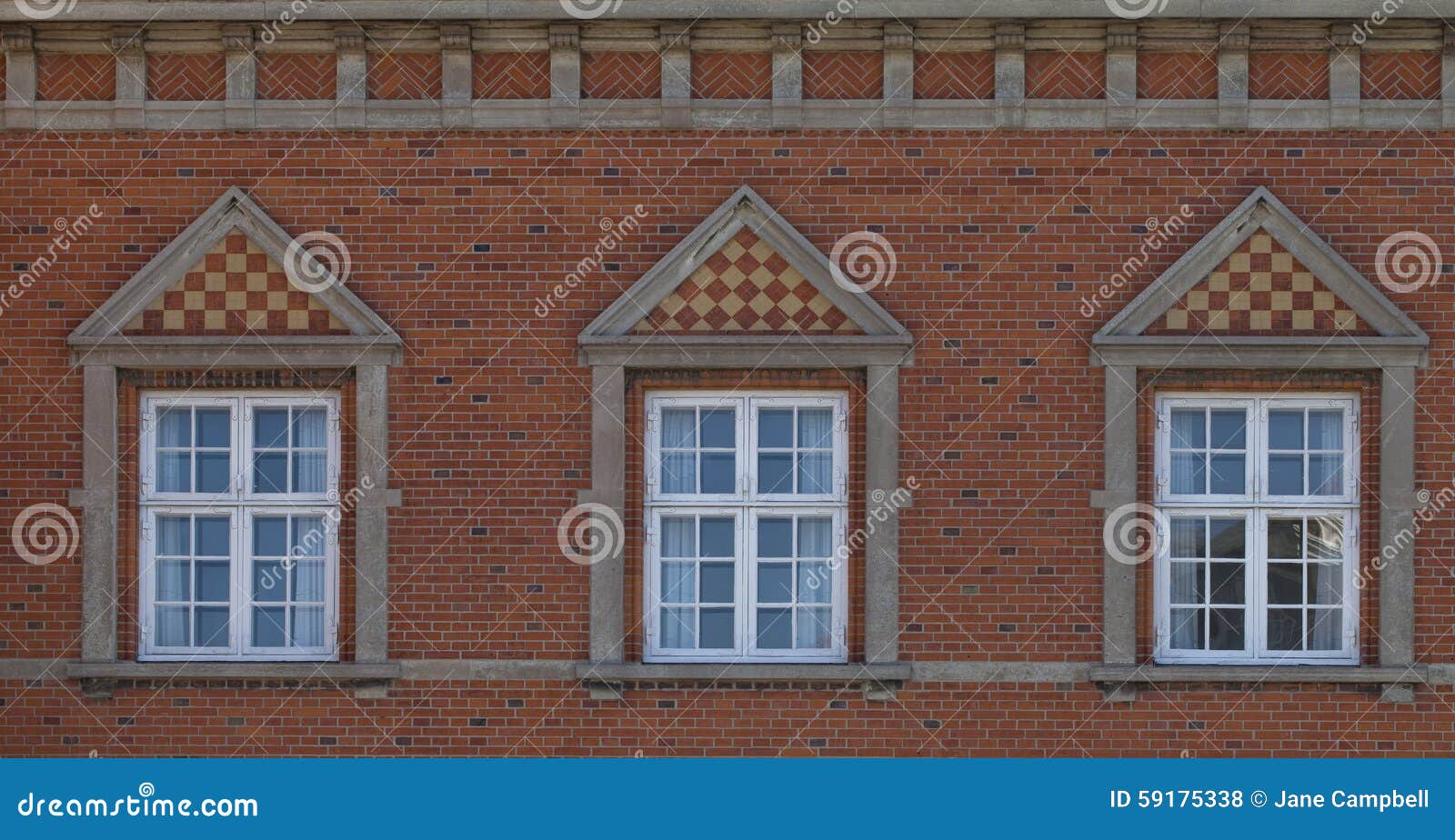 Three Windows. stock photo. Image of herringbone, three - 59175338
