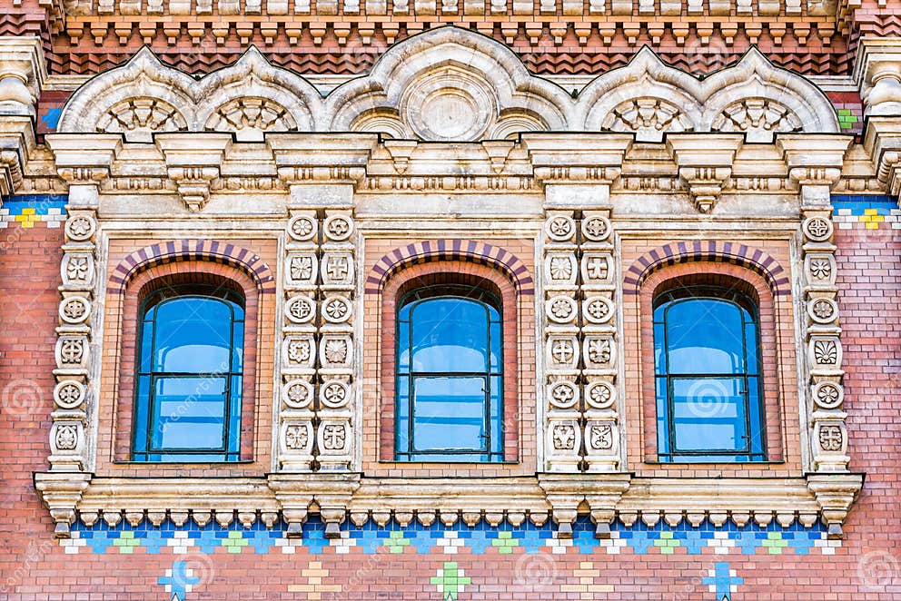 Three Windows of Savior on Blood Stock Photo - Image of human ...