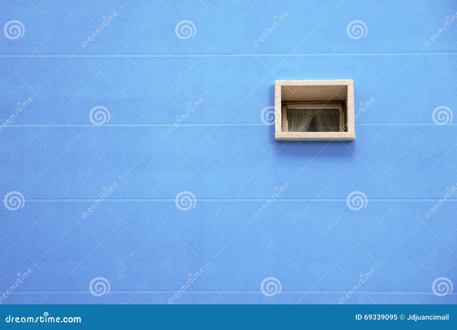 Three Windows in a Vertical Row. Blue Background Stock Image - Image of ...