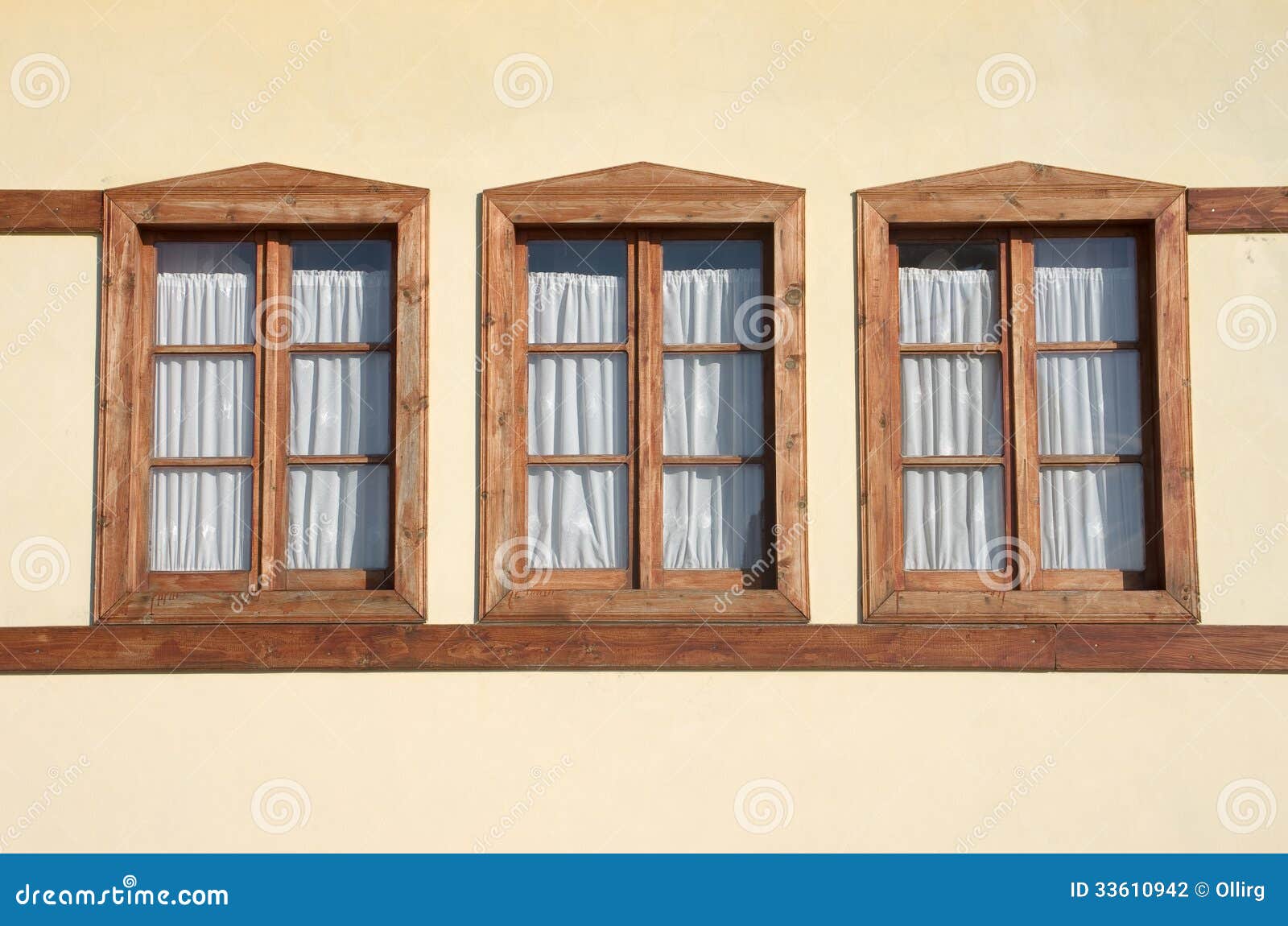 Three Windows stock photo. Image of closeup, albania - 33610942