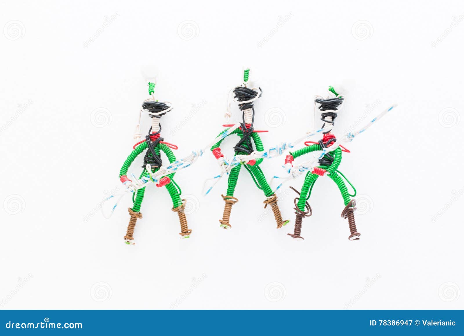 Three Wire Toy Soldiers Three Stock Image - Image of soldier, hobby ...