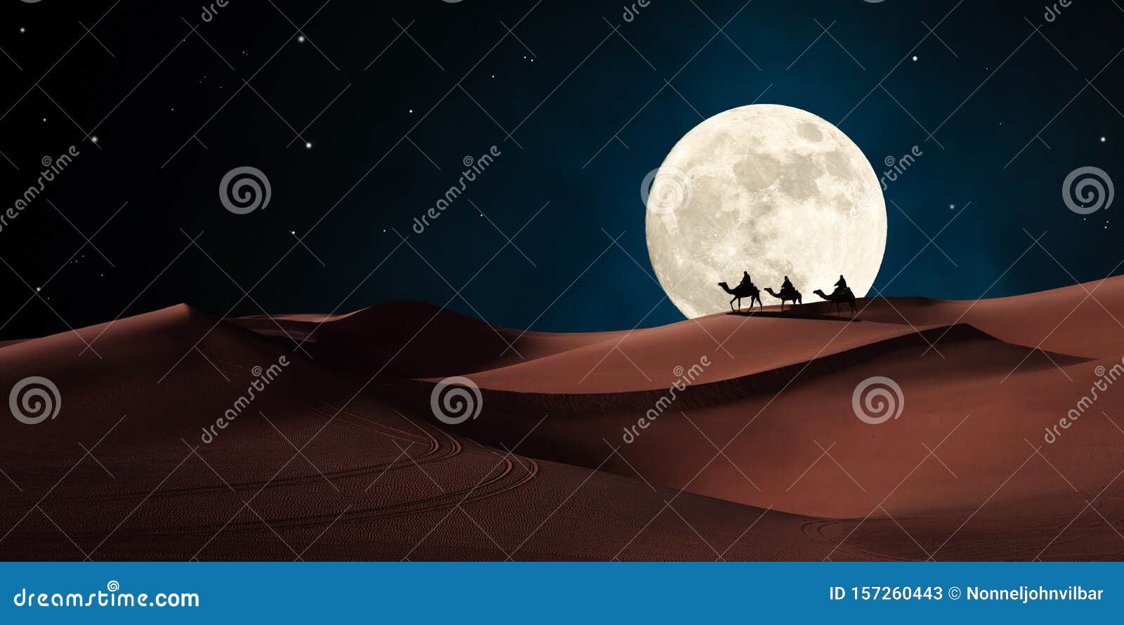 Three Wise Men Riding on Camels Traveling in the Desert Stock ... Three Wise Men Riding on Camels Traveling in the Desert Stock ...