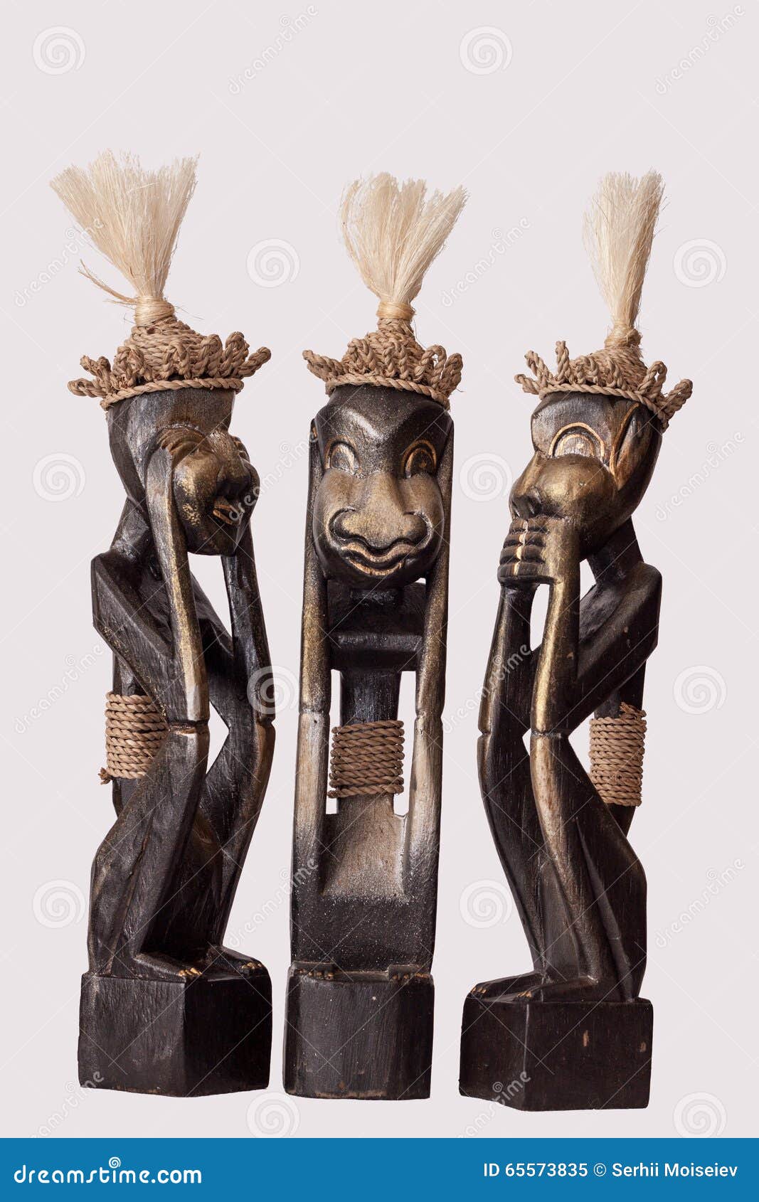 Three wise monkeys stock image. Image of hear, speak - 65573835