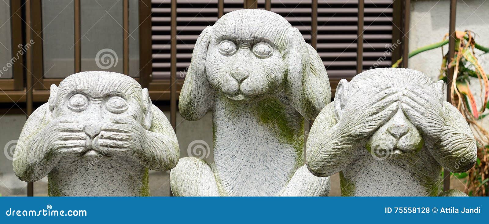 Three Wise Monkeys, Tokyo, Japan Editorial Stock Photo - Image of holy ...