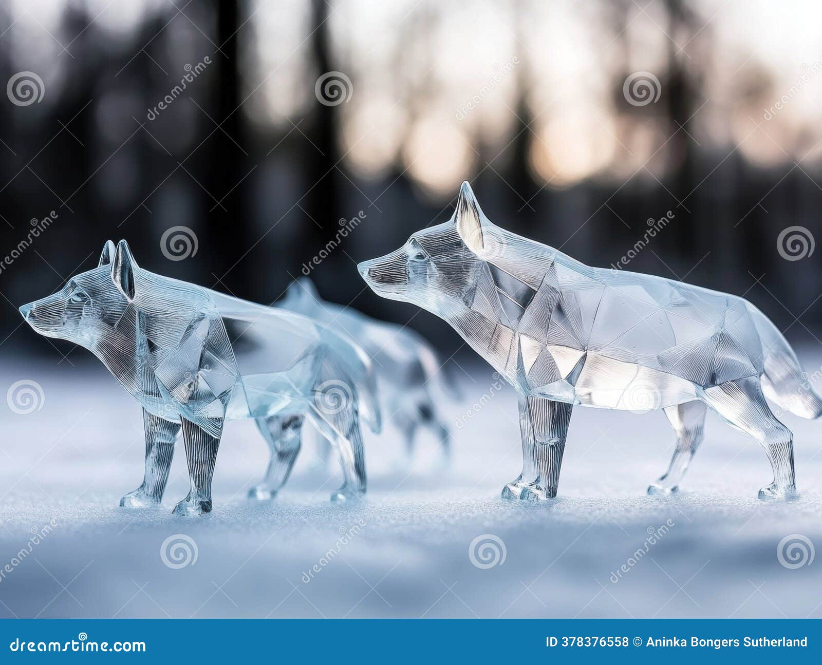 Three Wolf Howling During Full Moon Night, A Howl Can Communicate ...