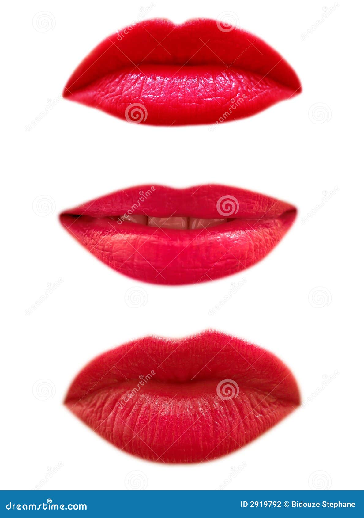 Three woman mouth isolated stock photo. Image of woman - 2919792