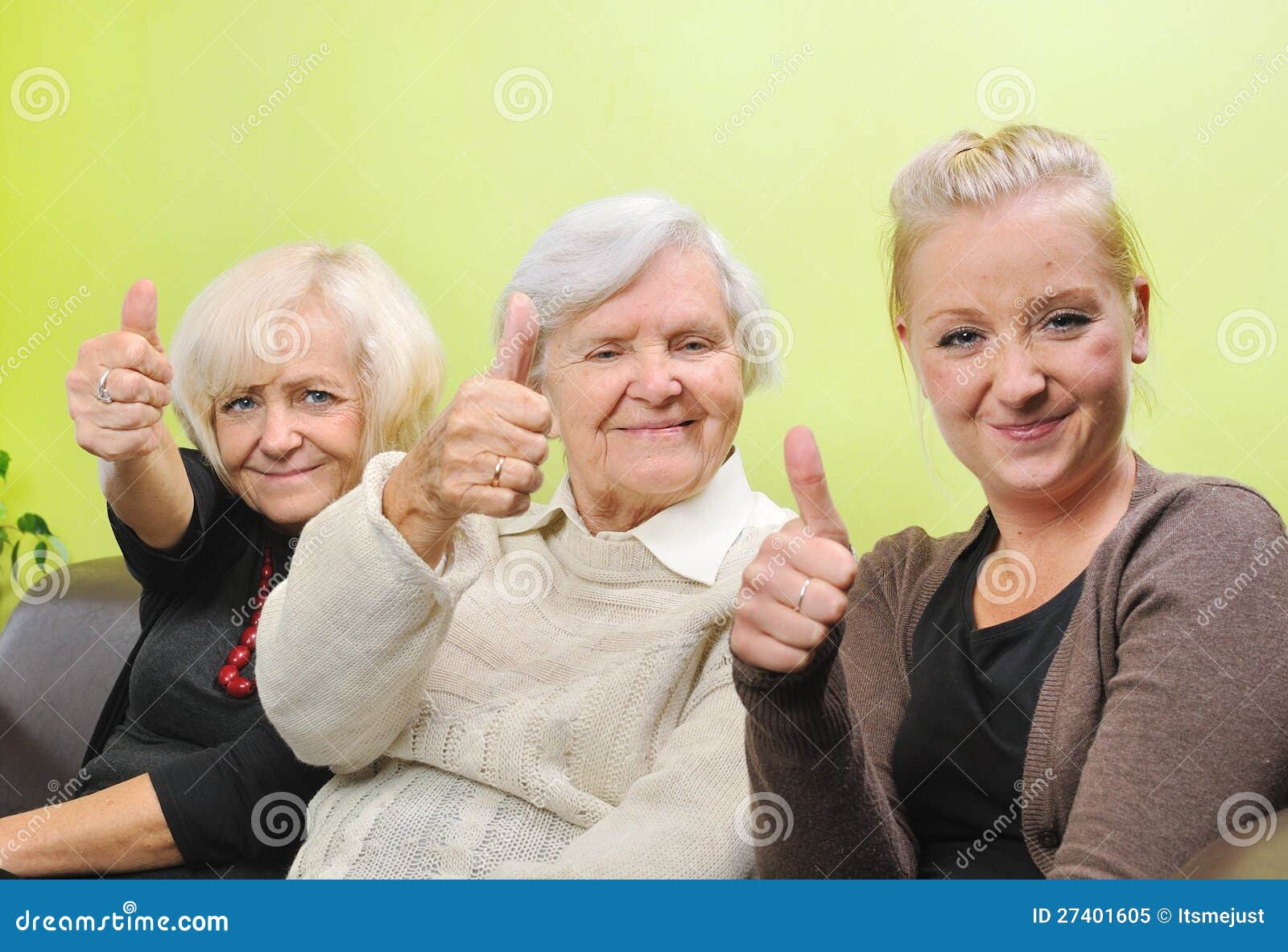 Three Women - Three Generations. Stock Image - Image of lifestyle ...
