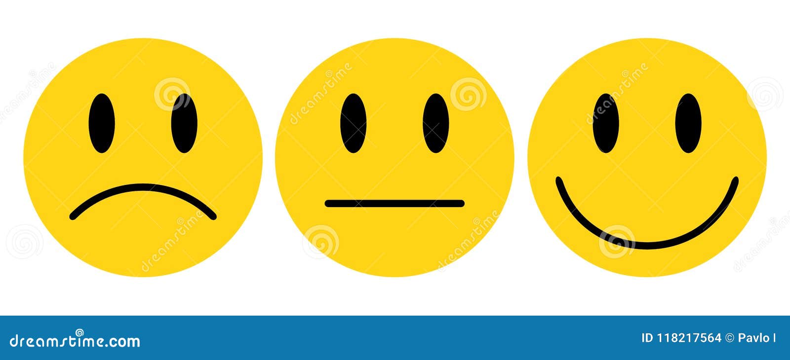 Three Yellow Smilies - Vector Stock Vector - Illustration of kind ...