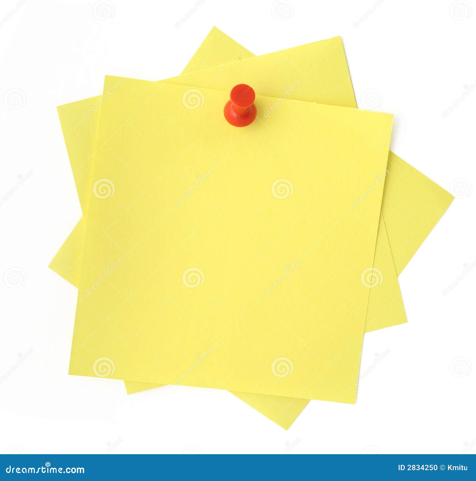 Three yellow sticky notes stock photo. Image of framed - 2834250