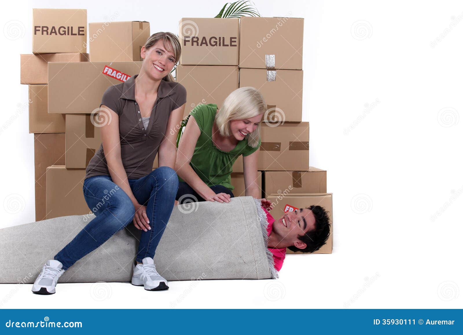 Three young people moving stock image. Image of rolling - 35930111