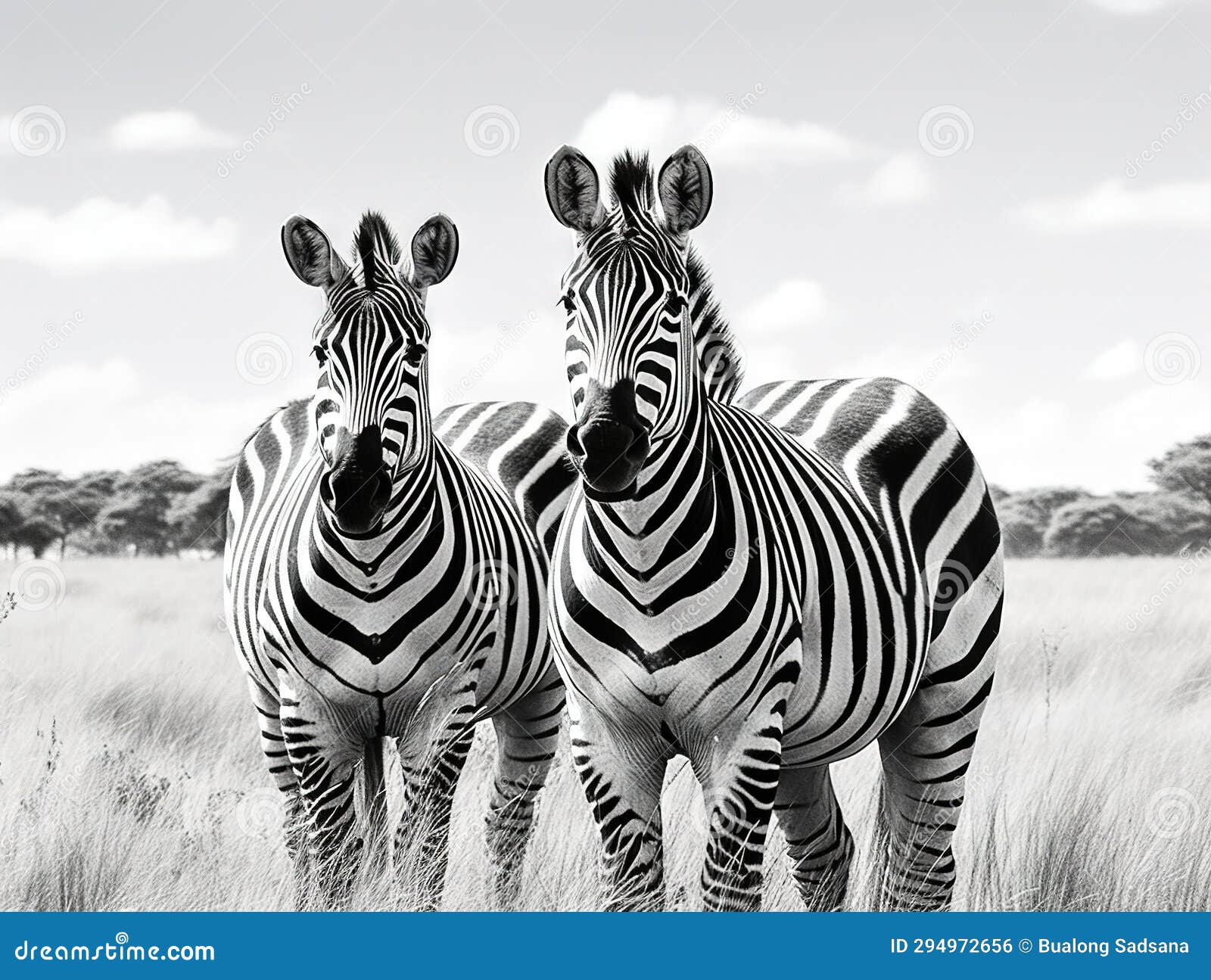 Three Zebras Made with Generative AI Illustration Stock Illustration ...