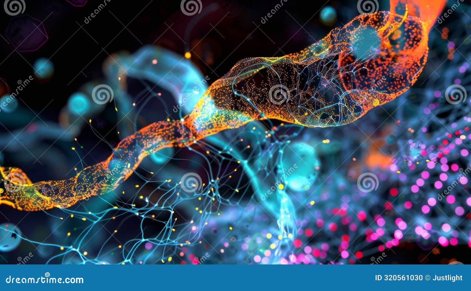 A Threedimensional Reconstruction Of A Peripheral Nerve Created Using ... A Threedimensional Reconstruction Of A Peripheral Nerve Created Using ...