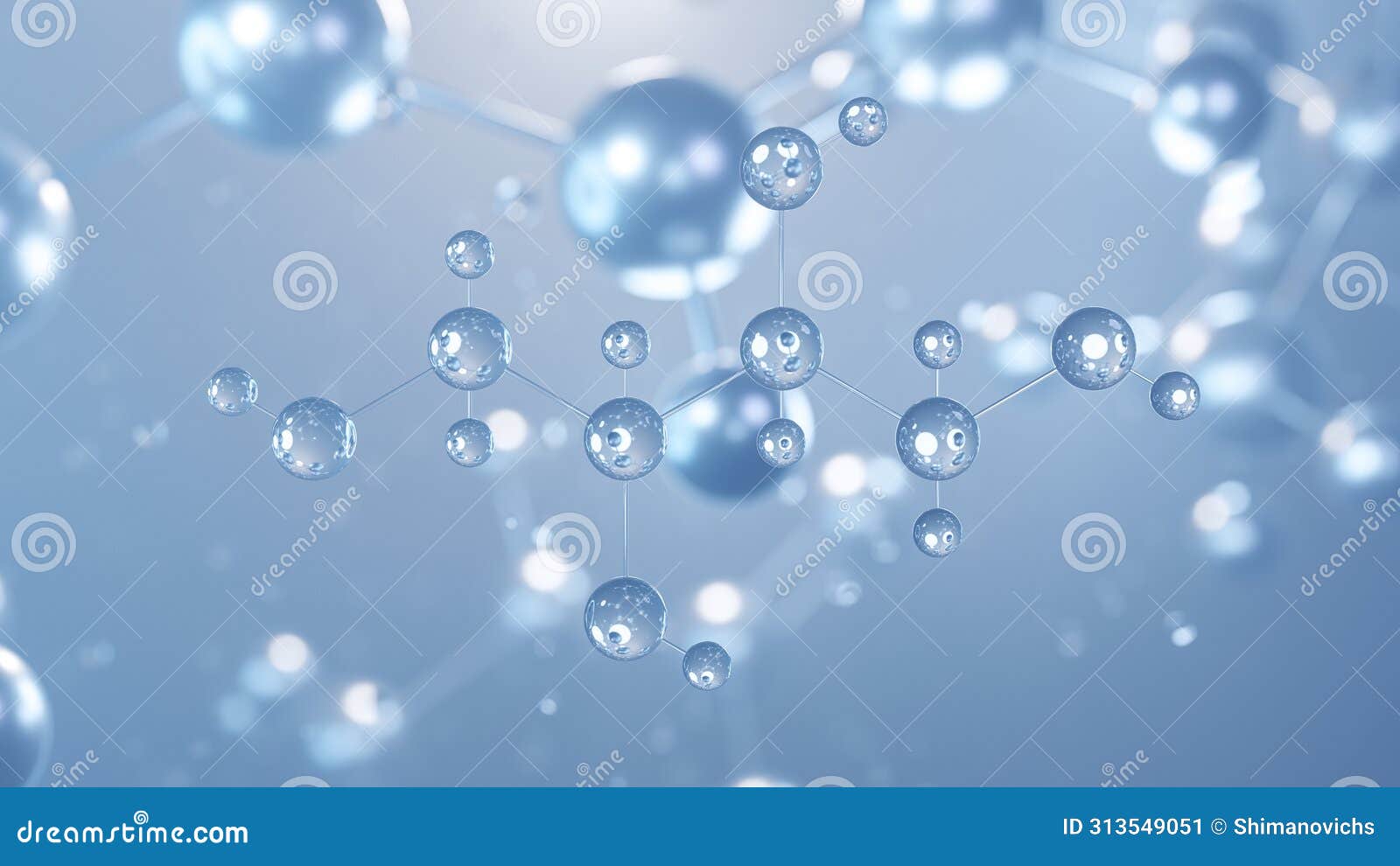 Threitol Molecular Structure 3d, Flat Model, Sugar Alcohol, Structural ...
