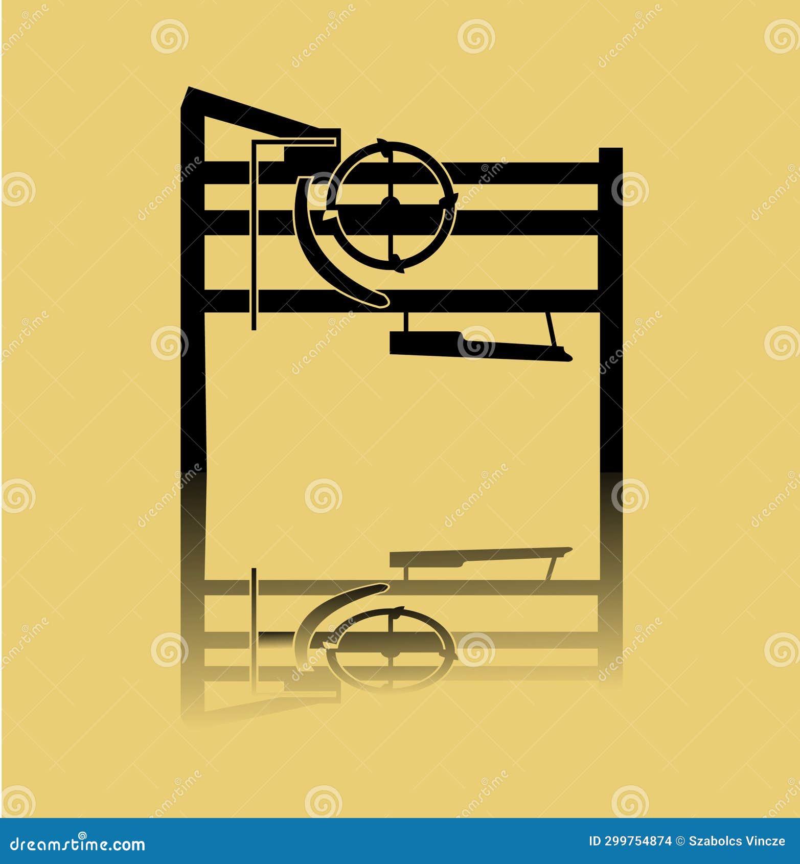 Threshing-machine, Tresher Silhouette Vector Illustration ...