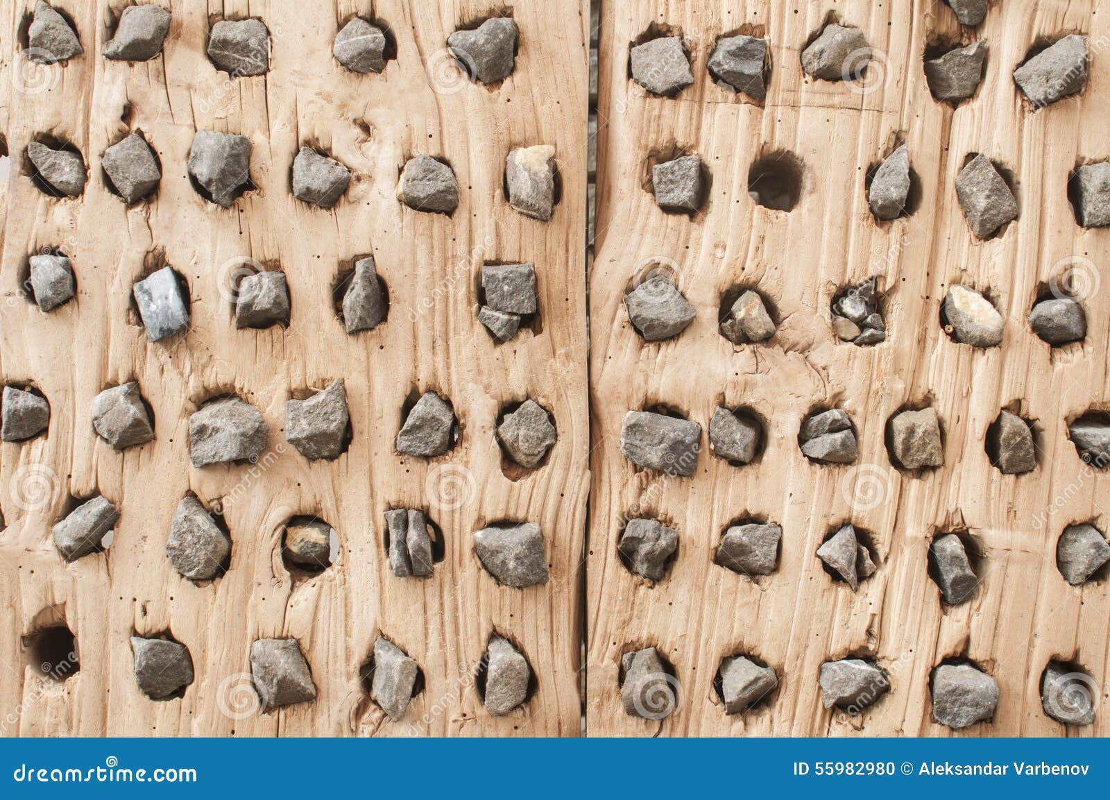 Threshing Sledge Back Surface Stock Photo - Image of typical, straw ...