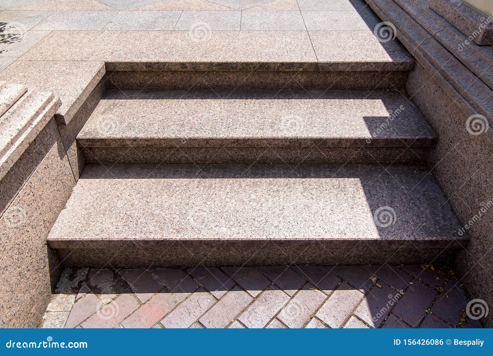 Threshold with Steps of Marble and Stone Tiles. Stock Photo - Image of ...