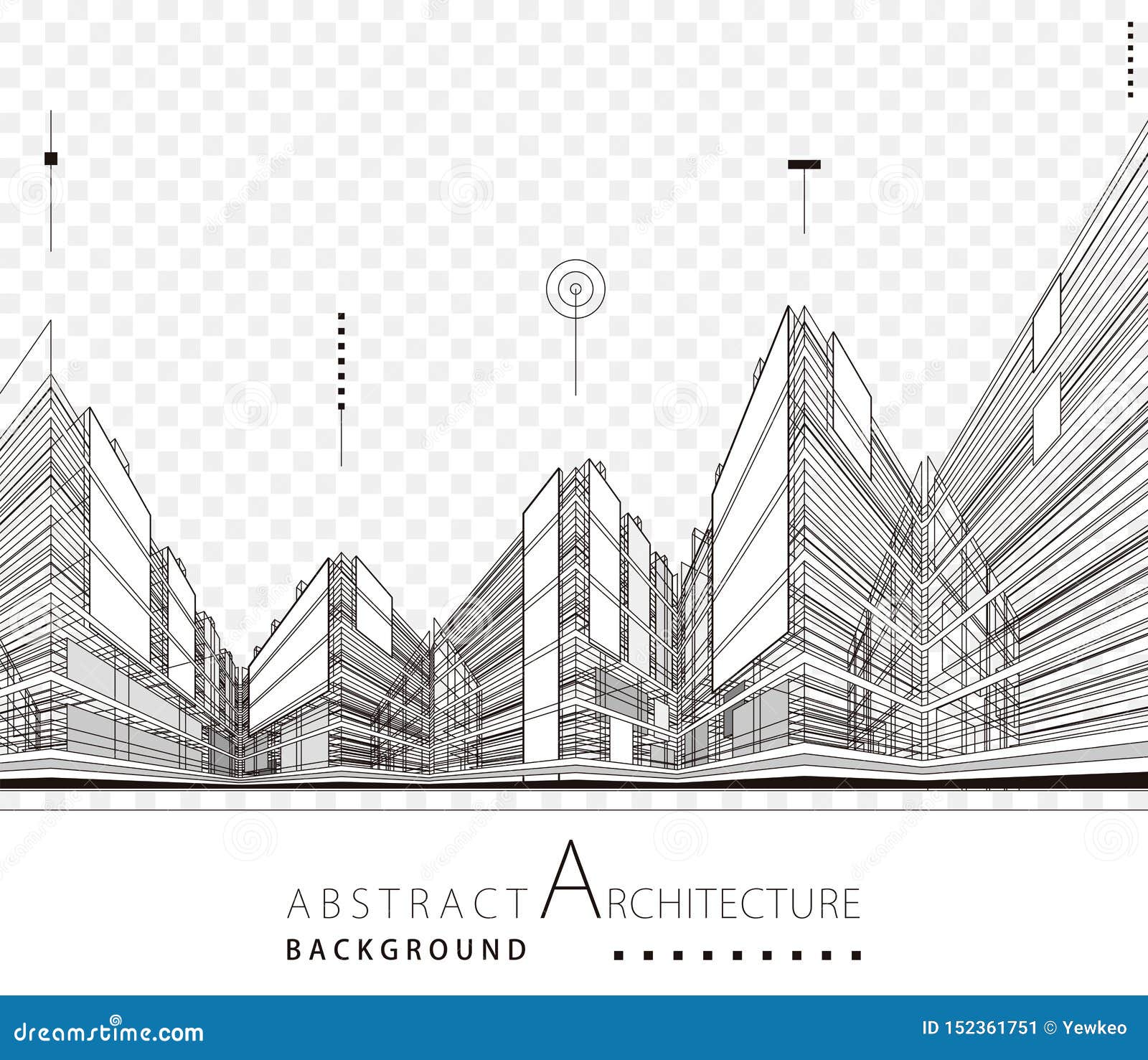 Architecture Construction Urban Design Abstract Background. Stock ...