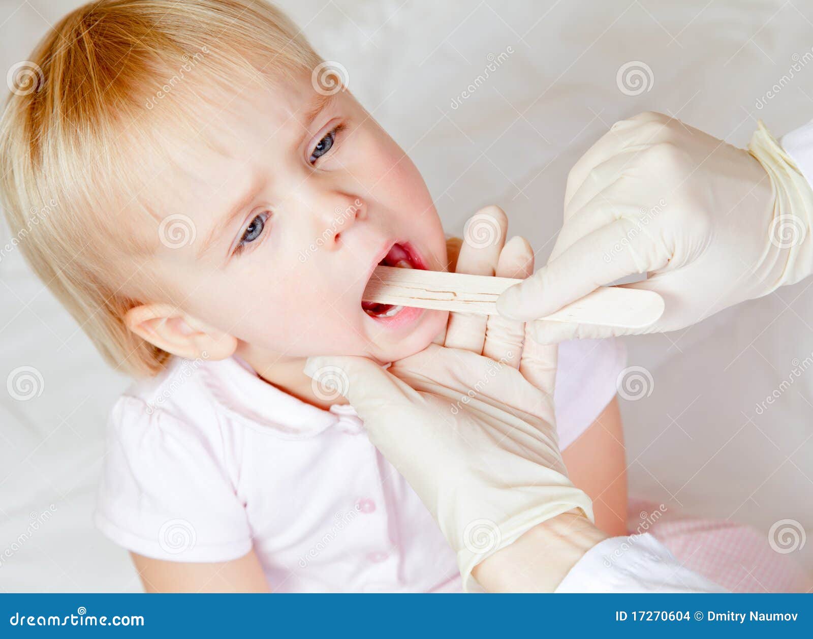 Throat check stock photo. Image of little, depressor - 17270604
