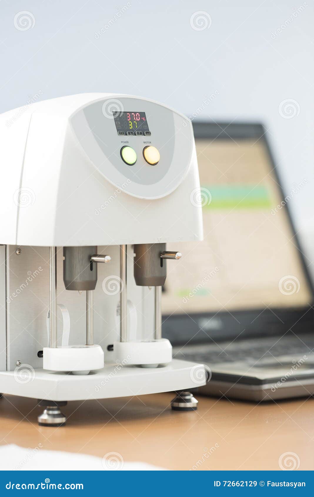 Blood Coagulation Monitor Royalty-Free Stock Image | CartoonDealer.com ...