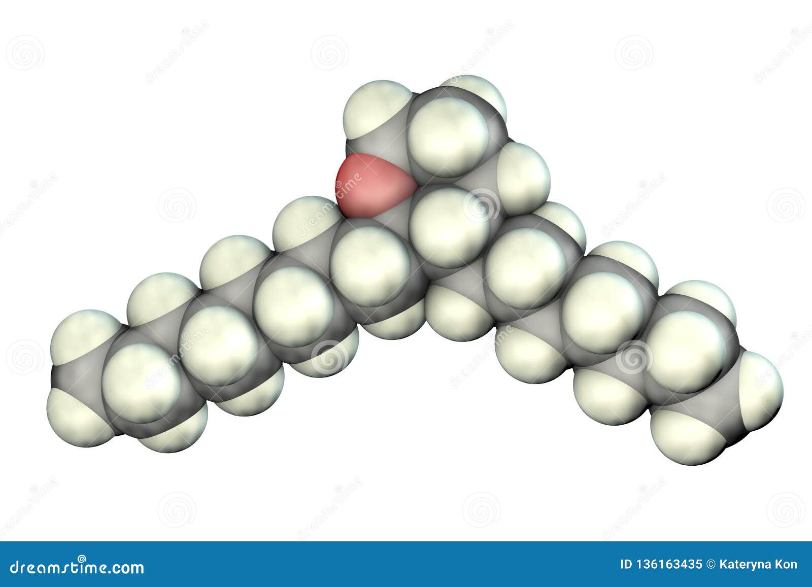 Thromboxane A2 Molecule, Molecular Structures, Vasoconstrictor, 3d ...