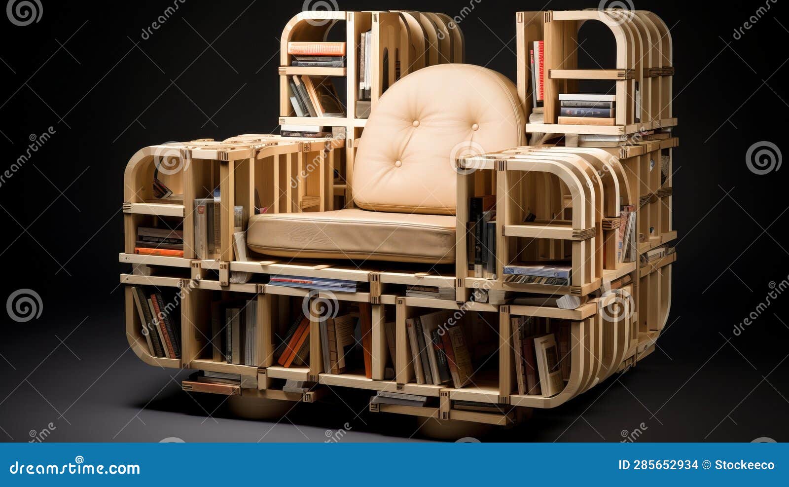 Bookcase Chair: A Unique And Eye-catching Piece Inspired By Escher ...