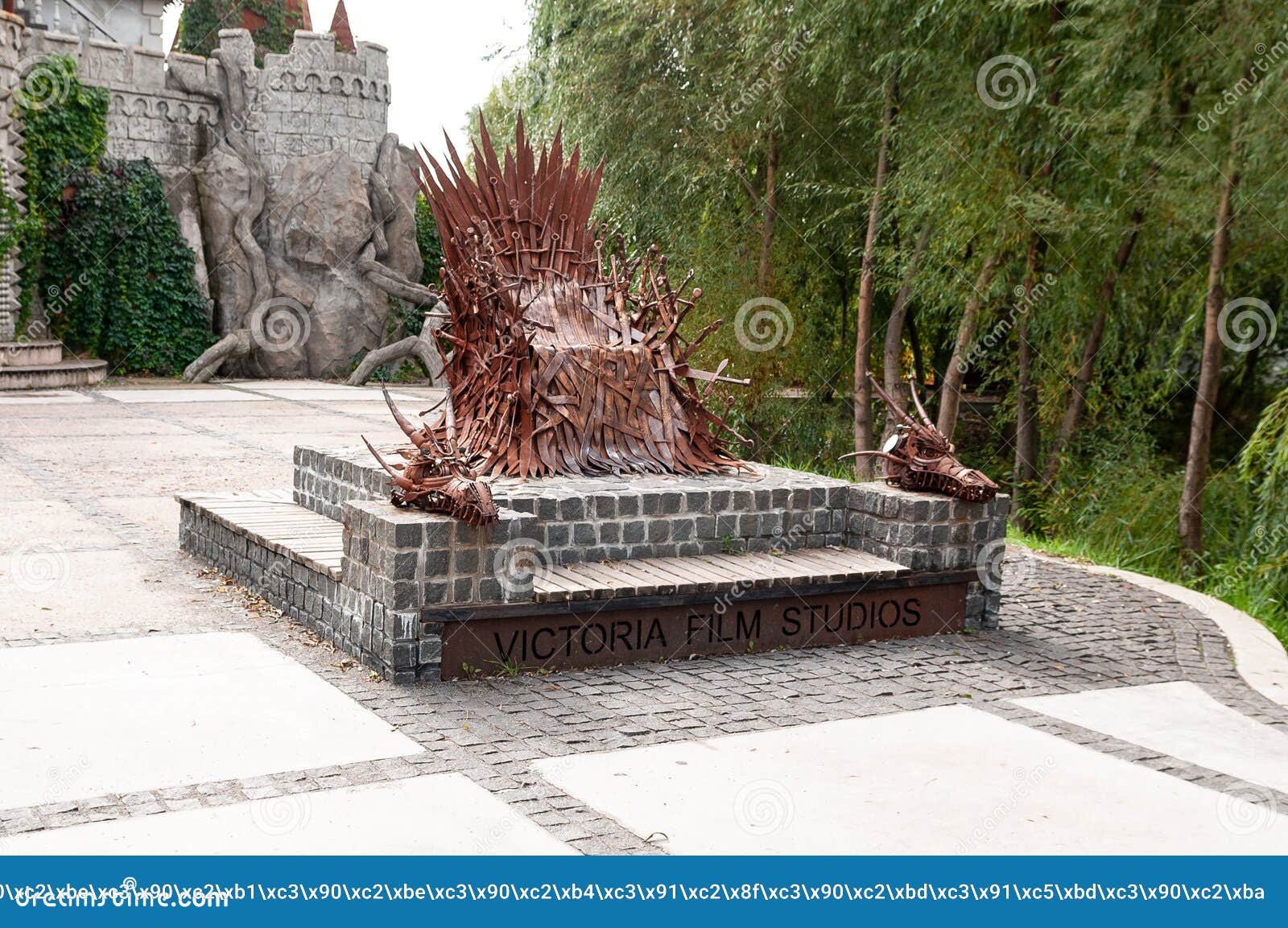 Throne from the Games of Thrones Editorial Photography - Image of tale ...
