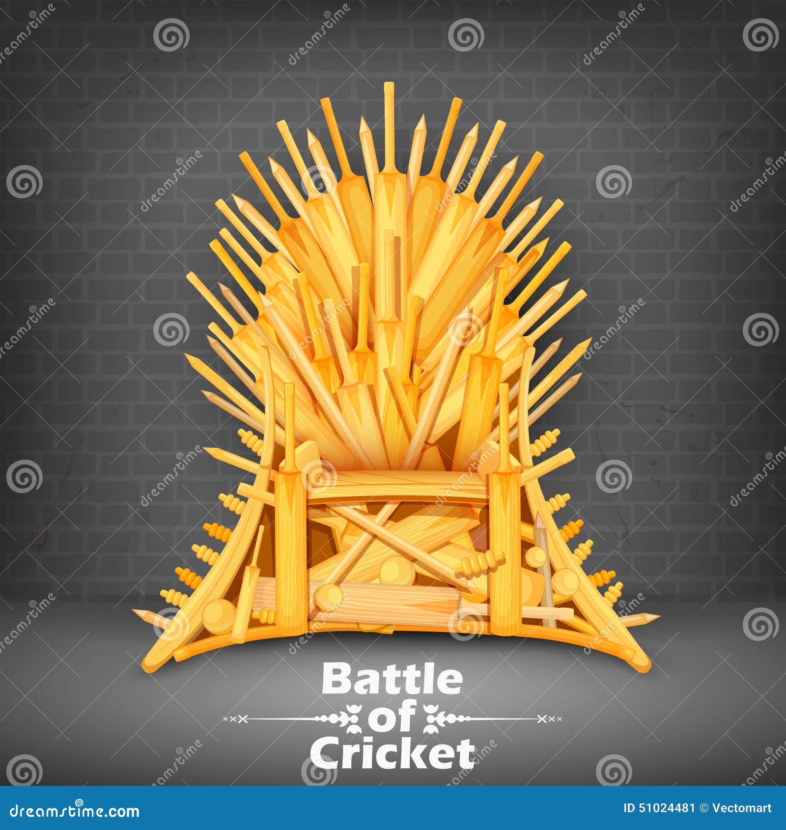 Throne Made From Weapons Royalty-Free Stock Photography | CartoonDealer ...