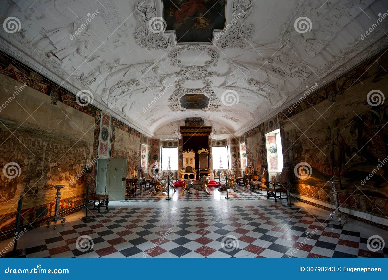 The Throne Room. The Antechamber Of A Complex Of Rooms That Is Named ...